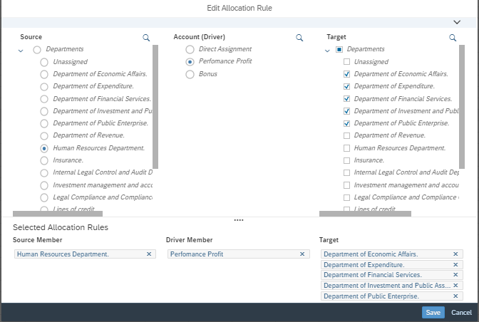 A Comprehensive Guide to Data Allocation in SAP Analytics Cloud