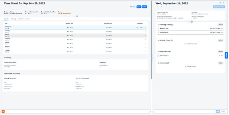 Intuitive Features of SAP SuccessFactors Time Management H2 2022